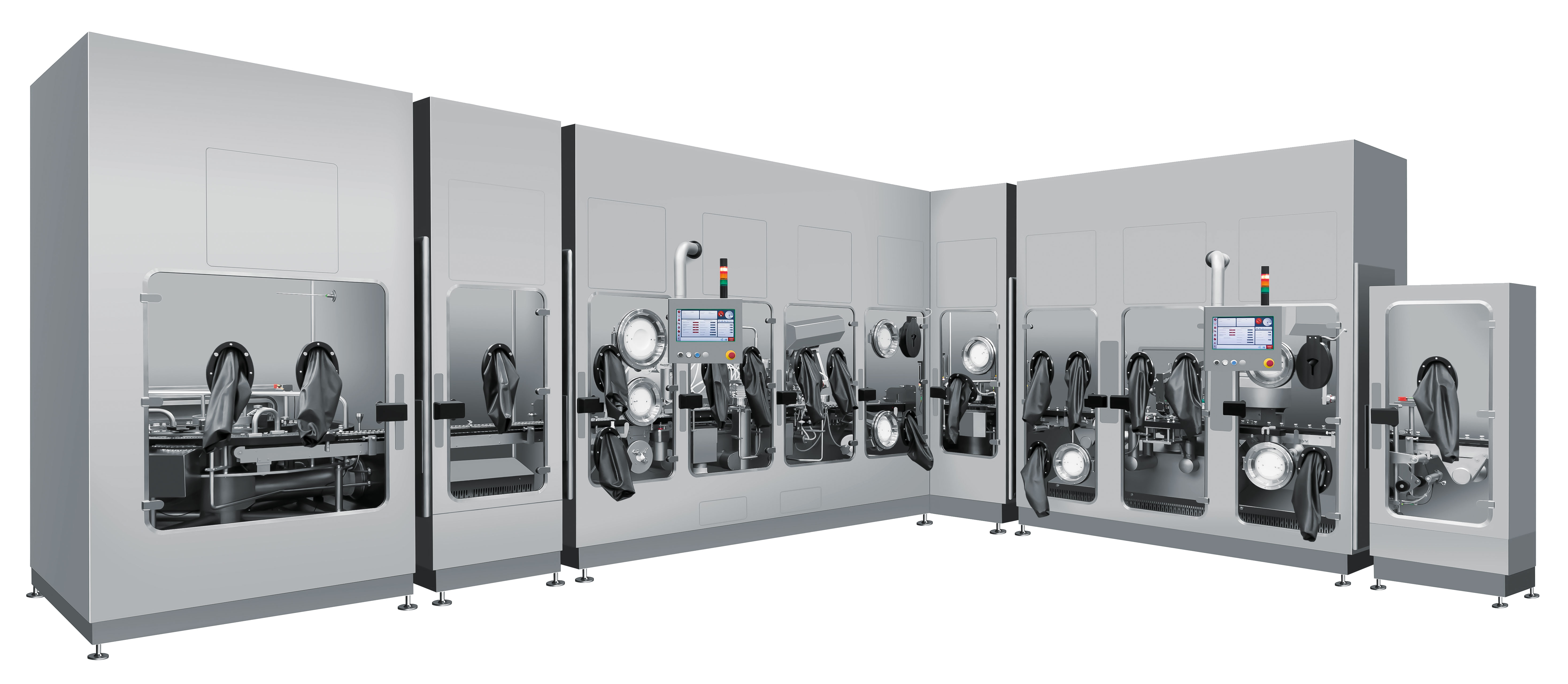 ISOL-AIR Series | Vials Filling and Capping, Nested Syringe Filling and ...
